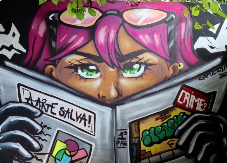 Colorida e criativa: conheça a cidade mais grafitada do DF - Curta Mais ...