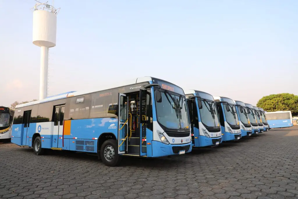 Goiânia recebe 132 ônibus coletivos climatizados - Curta Mais - Goiânia