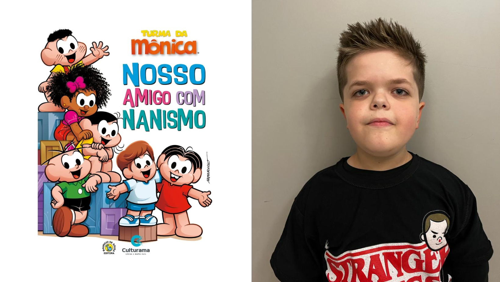 Baseado em história real, Turma da Mônica terá personagem com nanismo ...